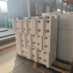 Quality White Mullite Corundum Refractory Items with Customized Design mgo c brick kiln for sale