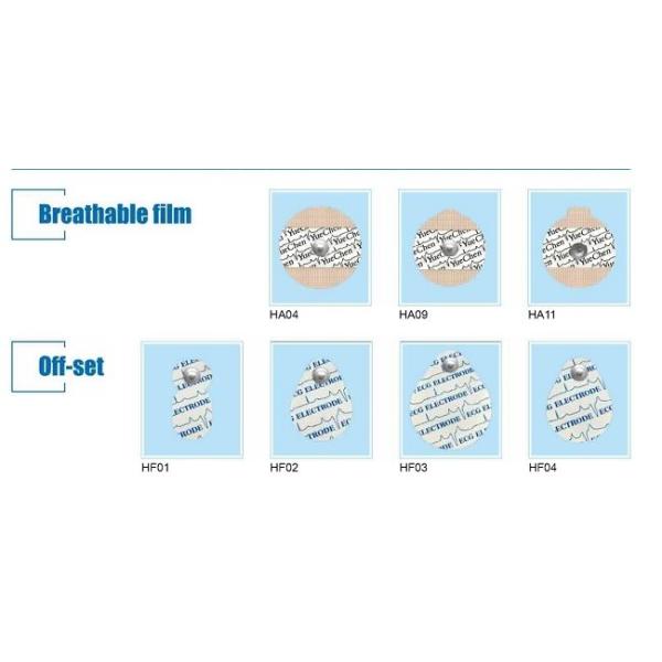 Quality 35mm 30mm 22mm Holter Ecg Stickers Disposable Ecg Leads For Stress Test for sale