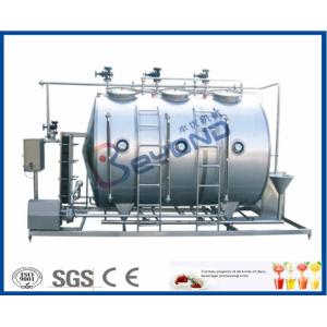 Quality Small Conjunct Type 500LPH CIP Cleaning System For Milk Dairy Industry for sale