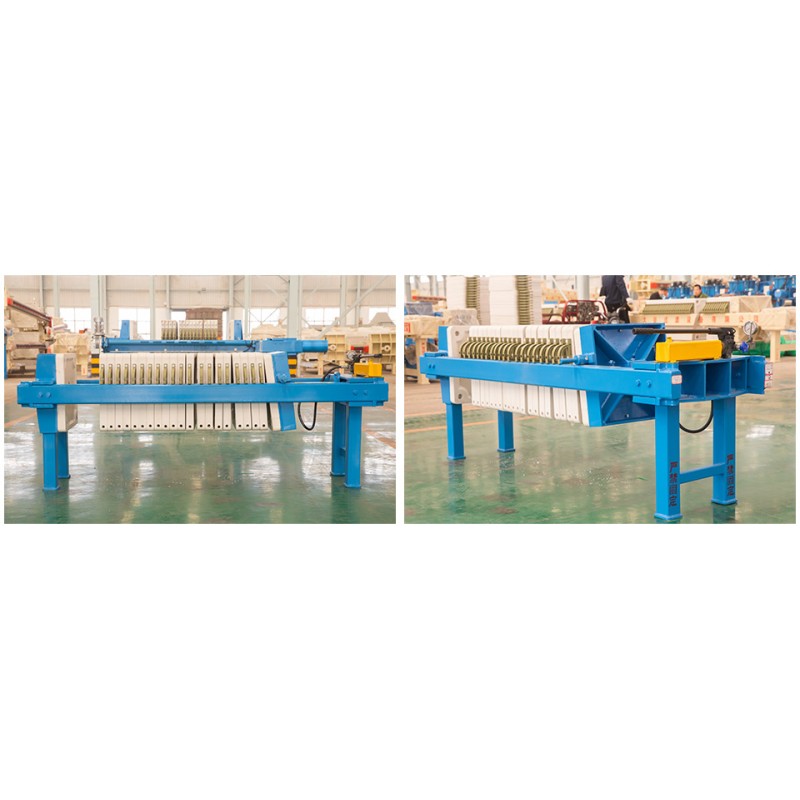 Small Manual Hydraulic Chamber Filter Press
