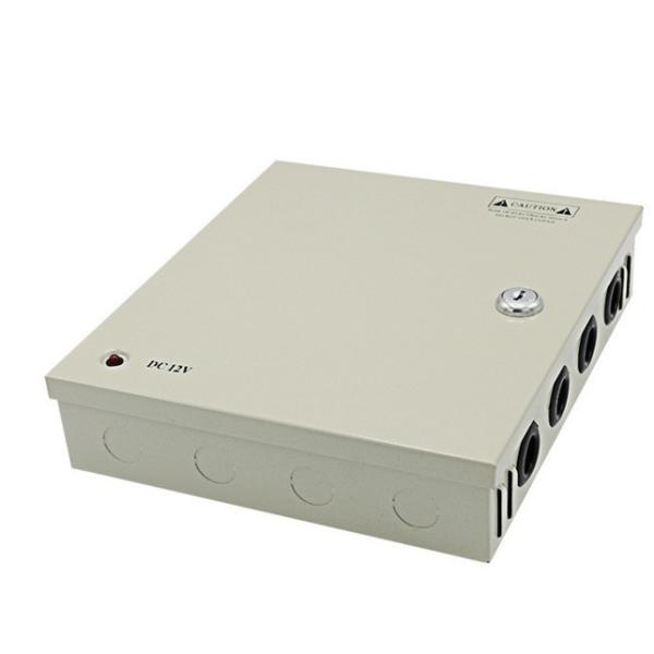 Quality Secure Your Property with CCTV 9CH Security Camera Power Supply Box DC 12V 15A for sale
