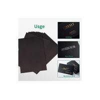 Quality 350GSM 400GSM Black Paper Board Colored Graph Paper For Oil Pastels for sale