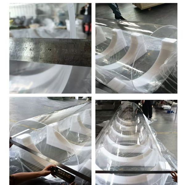 Quality Clear Quartz Tube for Semiconductor and Optical Applications for sale