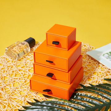 Quality Cardboard Jewelry Drawer Storage Box Packaging Box Customized Logo With Velvet for sale