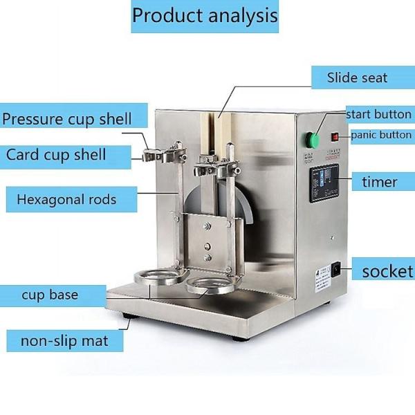 Quality Automatic opereted mango shake juice machine milk tea shaking machine milk tea for sale
