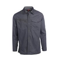 Quality Flap Suit Anti Static Fabric Gray Jacket Work Clothes for sale