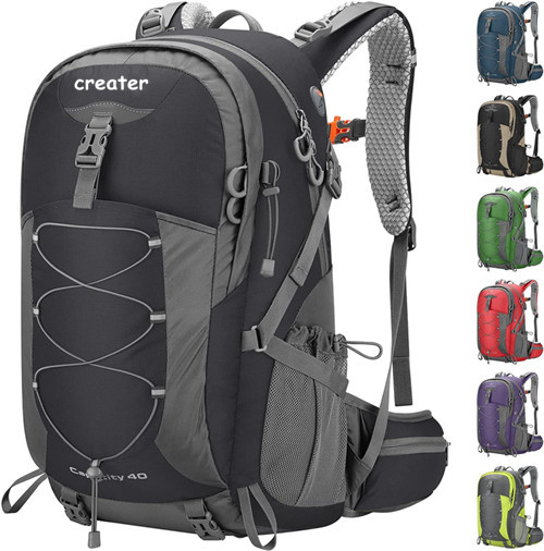Quality Well Stitched Ultralight Trekking Backpack 40L Waterproof For Camping Climbing Cycling for sale