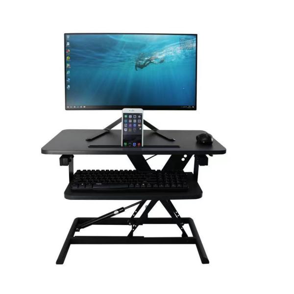 Quality 36cm Sit And Stand Adjustable Office Table Desk Furniture for sale