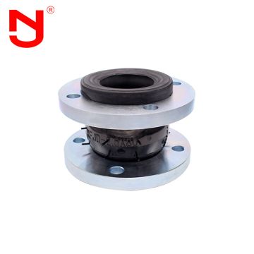 Quality Pn16 Single Sphere Galvanized Flanged Expansion Rubber Joint Connector for sale