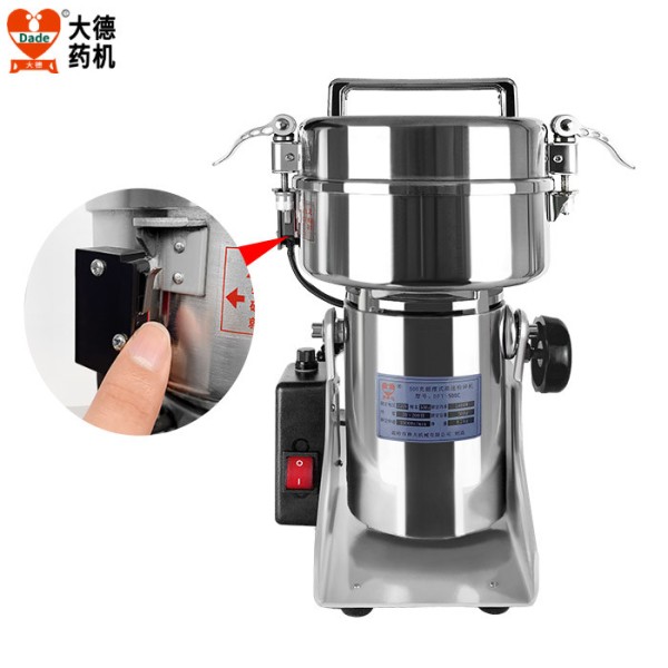 Quality Fine Grinding Commercial Electric Grinder 1400W DFY-500C Commercial Bean Grinder for sale