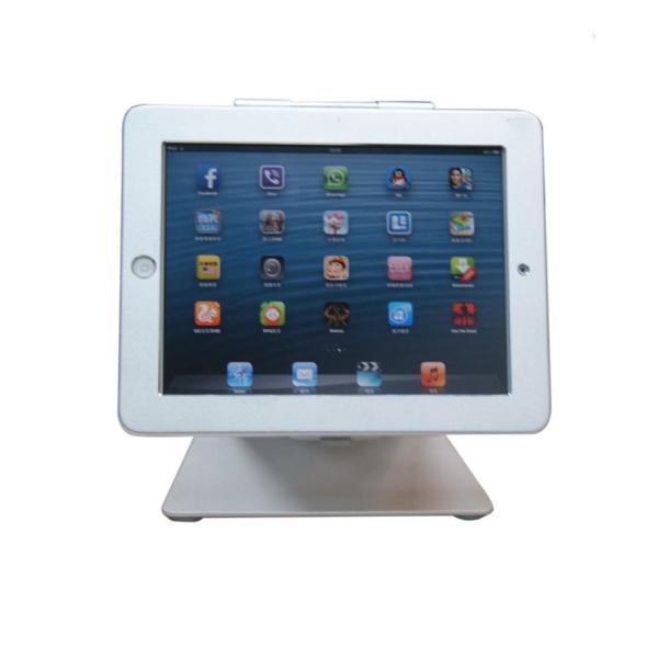 Quality L Shape Base Desktop Portable Standing Ipad Holder Mounting Bracket for sale