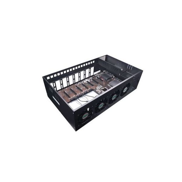 Quality High Profit Asic X79 8GPU Case Motherboard for Only unlock 3060 dedicated Graphics Card Special Use for sale