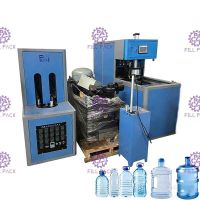 Quality Semi Automatic Gallon Bottle Blow Molding Machine PET Plastic 20 Liter 1 Cavity for sale