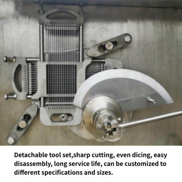 Quality 304 Stainless Steel Meat Cube Cutting Machine for Fast and Accurate Meat for sale