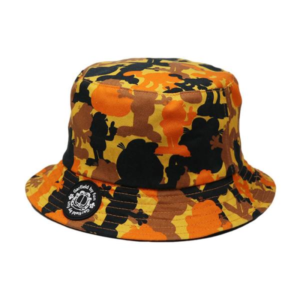 Quality FUN printing embroidery yellow camouflage adult fisher man bucket hat for sale