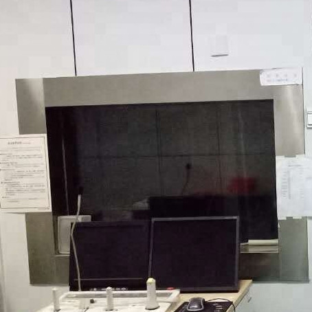Quality Thickness 10mm Lead Glass Shielding / Radiation Proof Glass Medical Shielding for sale