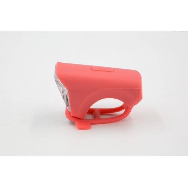 Quality Shakeproof Battery Powered Bike Lights 500mAh , IPX4 Cycle Battery Light for sale