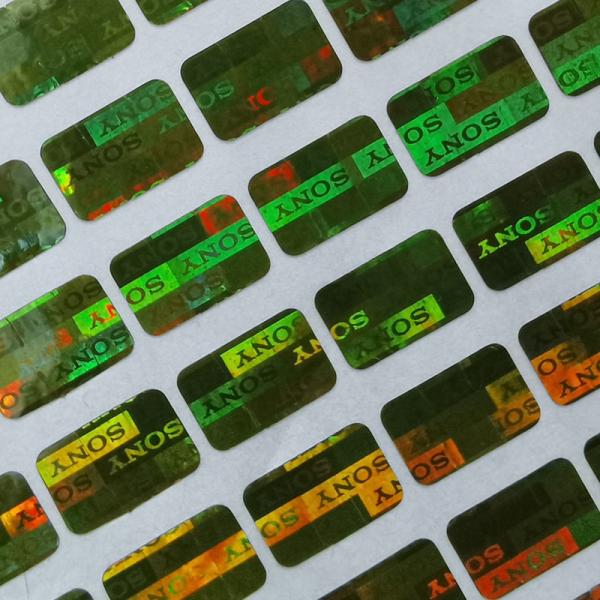 Quality Holographic Packaging VOID Label Sticker Laser Security Label for sale