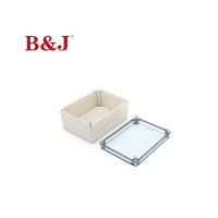 Quality Clear Lid Electrical Enclosure Box Waterproof , Plastic Weatherproof Electrical for sale