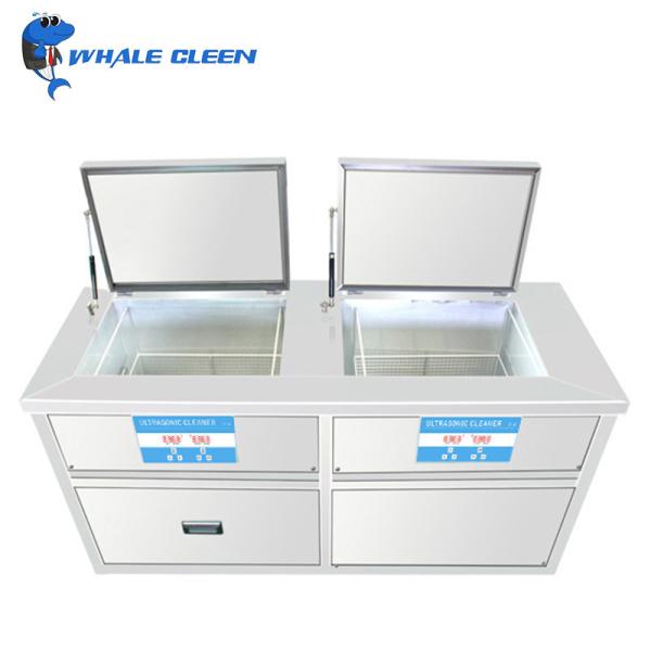 Quality Stainless Steel Ultrasonic Washer Parts Cleaner With 99L Double Tank for sale
