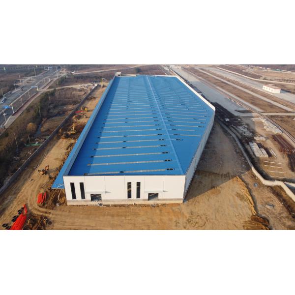 Quality Q235B Steel Structure Building Prefabricated Steel Construction With Insulation for sale