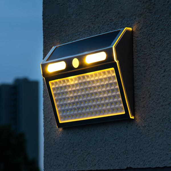 Quality 4 Lighting Modes Led Solar Outdoor Wall Porch Light With Motion Sensor IP65 for sale