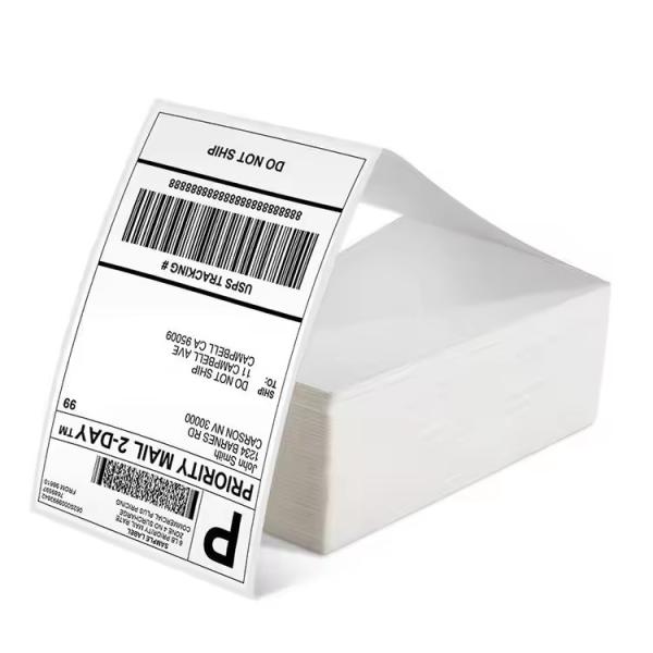 Quality Customizable Direct Thermal Shipping Labels Waterproof With Permanent Adhesive for sale