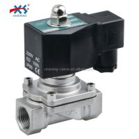 Quality Customizable Voltage PU Stainless Steel 2 Way Hot Water Solenoid Valve Normally for sale