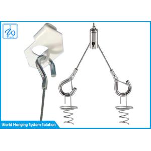 Quality One To Two Cable Grippers Metal Suspension System , Durable Drop Ceiling for sale