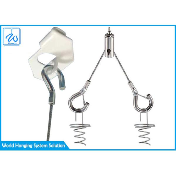 Quality One To Two Cable Grippers Metal Suspension System , Durable Drop Ceiling Suspension System for sale