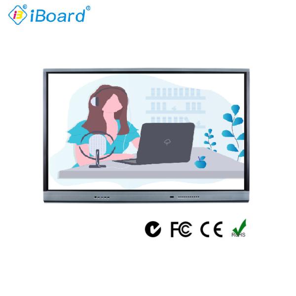 Quality 86 Inch 350cd/M2 Touch Screen Interactive Whiteboard FCC For Meeting for sale