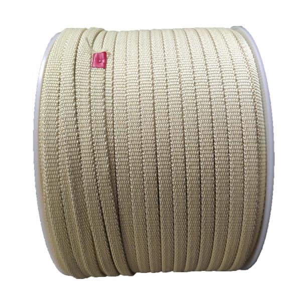 Quality 12 X 3mm Aramid Fiber Rope For Glass Tempering Furnace For Landglass Tempering Machine for sale