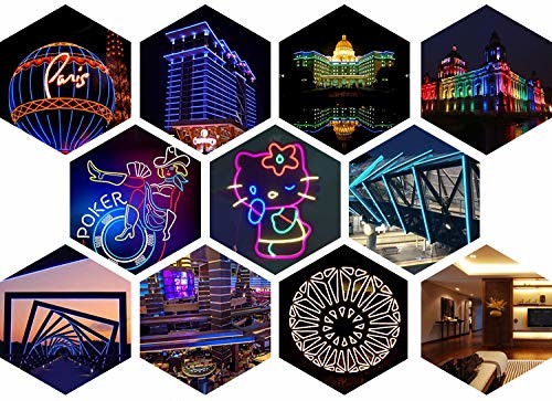Quality Extra Thin Led Neon Flex Rope Light High Brightness Horizontally Bending for sale