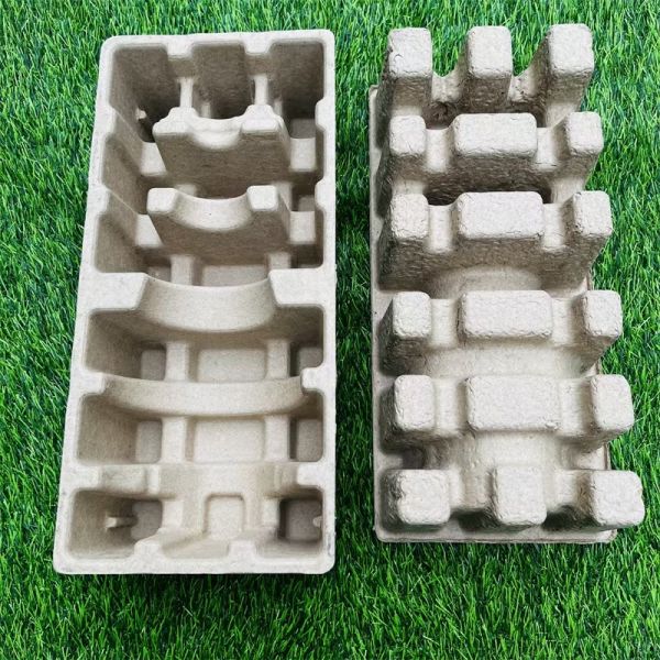 Quality Eco Friendly Moulded Pulp Tray Biodegradable Protection For Electronic Products for sale
