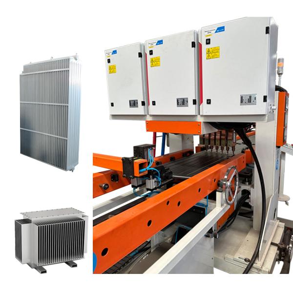 Quality Intelligent Manufacturing Transformer Radiator Production Line for sale