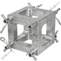 Quality 290mm 400mm Aluminum Alloy Square Truss 3 Ways Corner Junction Box with for sale
