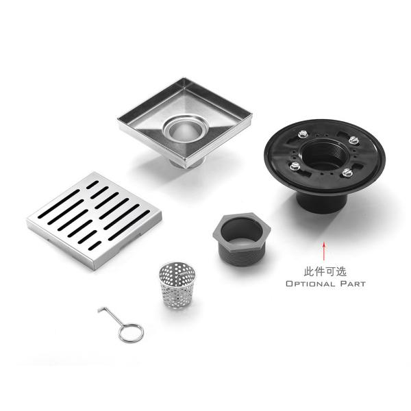 Quality 4 Inch Anti-Odor Filter Floor Drain The Ultimate Solution for Modern Shower for sale