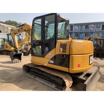 Quality 0.3m3 Bucket 5800kg Caterpillar 306D Used Crawler Excavator for sale