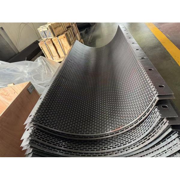 Quality Q195 Material High Opening Rate Long Square Hole Screens with Precise Size for sale
