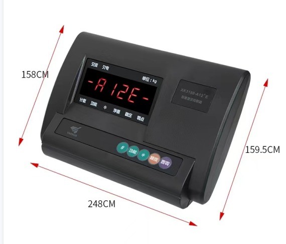 Quality Customized Support Weighbridge Indicator A12 for Optional Display Type Platform Scale for sale