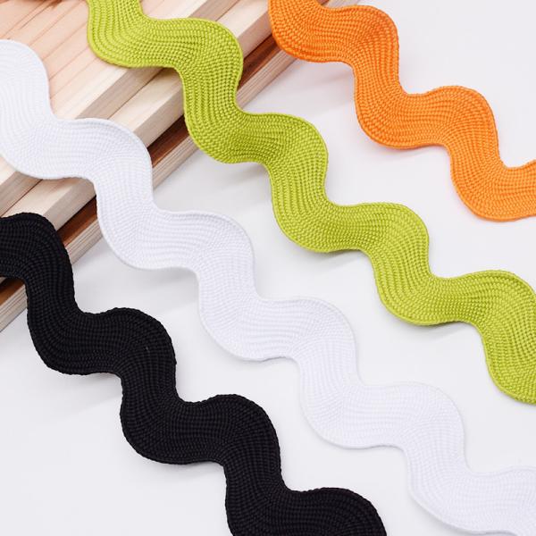 Quality Recycled Polyester 1/2" 3.8cm Rick Rack Trim for sale