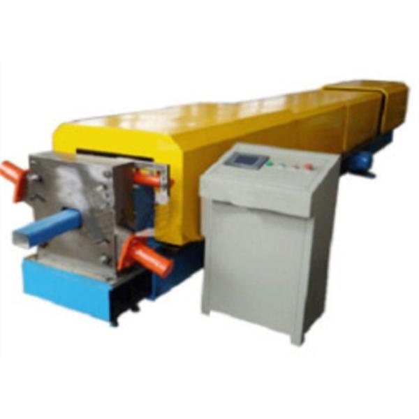 Quality PLC Control Downspout Roll Forming Machine 4kw Motor Power With Cycloidal for sale