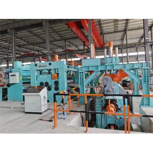 Quality Heavy Gauge HR Steel Sheet Coil Cutting Line Double Levelers Cut To Length Line for sale