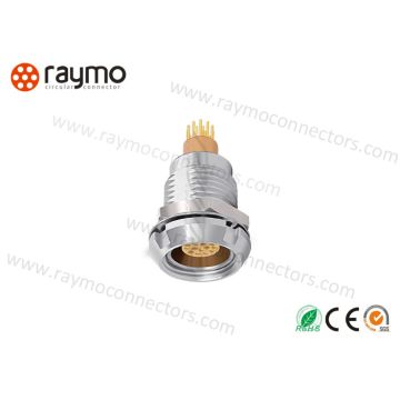 Quality ECG Socket Plug And Socket Connectors PPS Insulator Avoid Cross Iterface For for sale