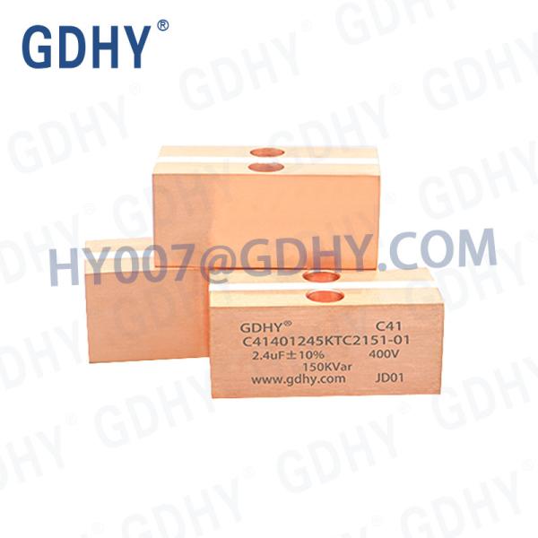 Quality High Voltage 200KVAR Low ESL Conduction Cooled Capacitor for sale