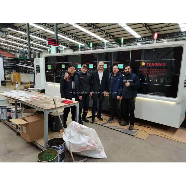 Quality Fully Automatic Flexo Printing Carton Box Making Machine 1224 1228 for sale