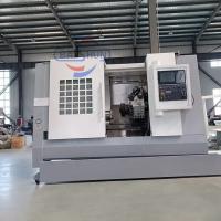 Quality Metal Cutting Automatic Alloy Wheel Slant Bed CNC Lathe Machine TCK550 for sale