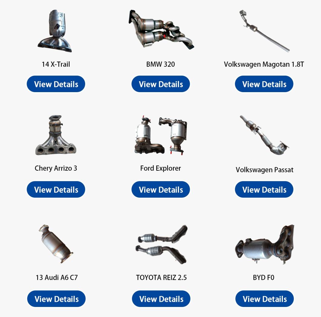 Byd F0 Catalyst Car Engine Converter Suppliers Automobile Universal Auto Catalytic Converter