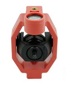 Quality Aluminium Survey Mini Prism 0mm Total Station Prism Pole for sale