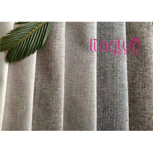 Quality Muti Color Imitation Linen Fabric / Van Gogh Fabric Anti - Wrinkle for sale